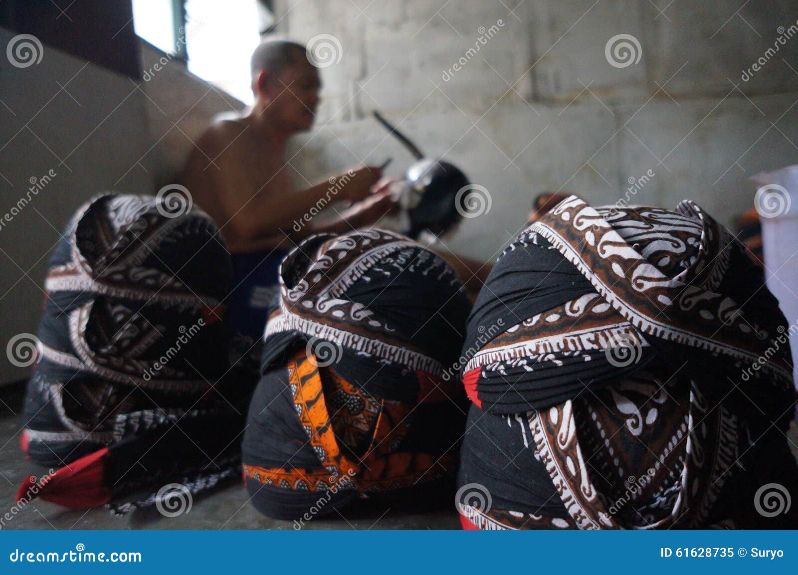 Javanese hat editorial image. Image of central, making - 61628735