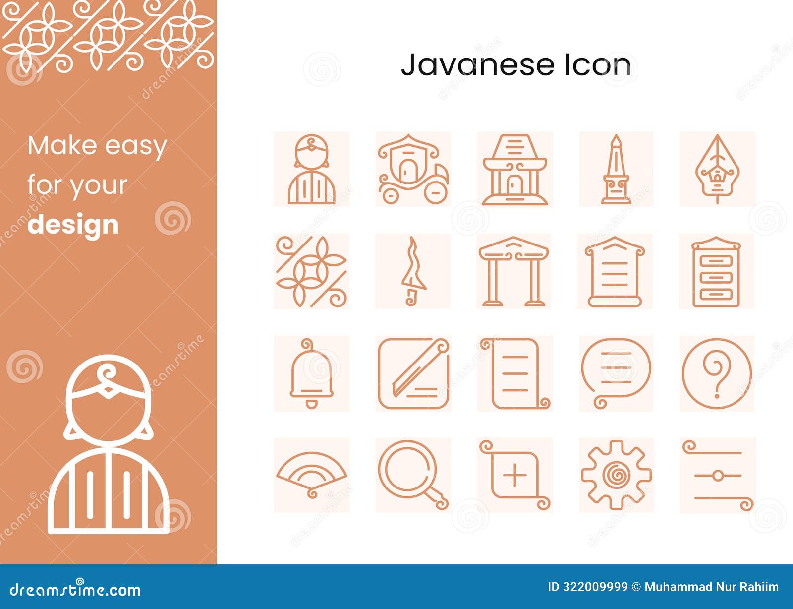 Javanese Icons: a Rich Collection of Culturally Inspired Vector Icons ...