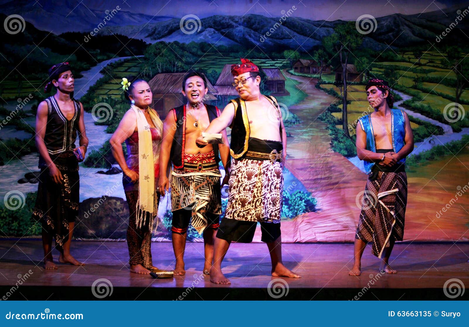 Javanese opera editorial image. Image of javanese, city - 63663135