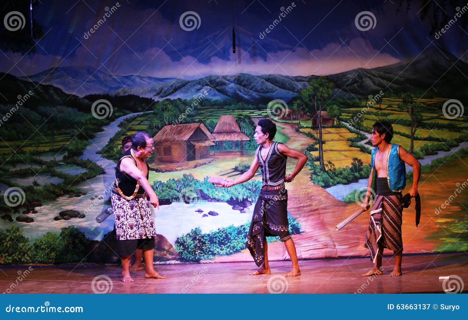 Javanese opera editorial photography. Image of solo, traditional - 63663137