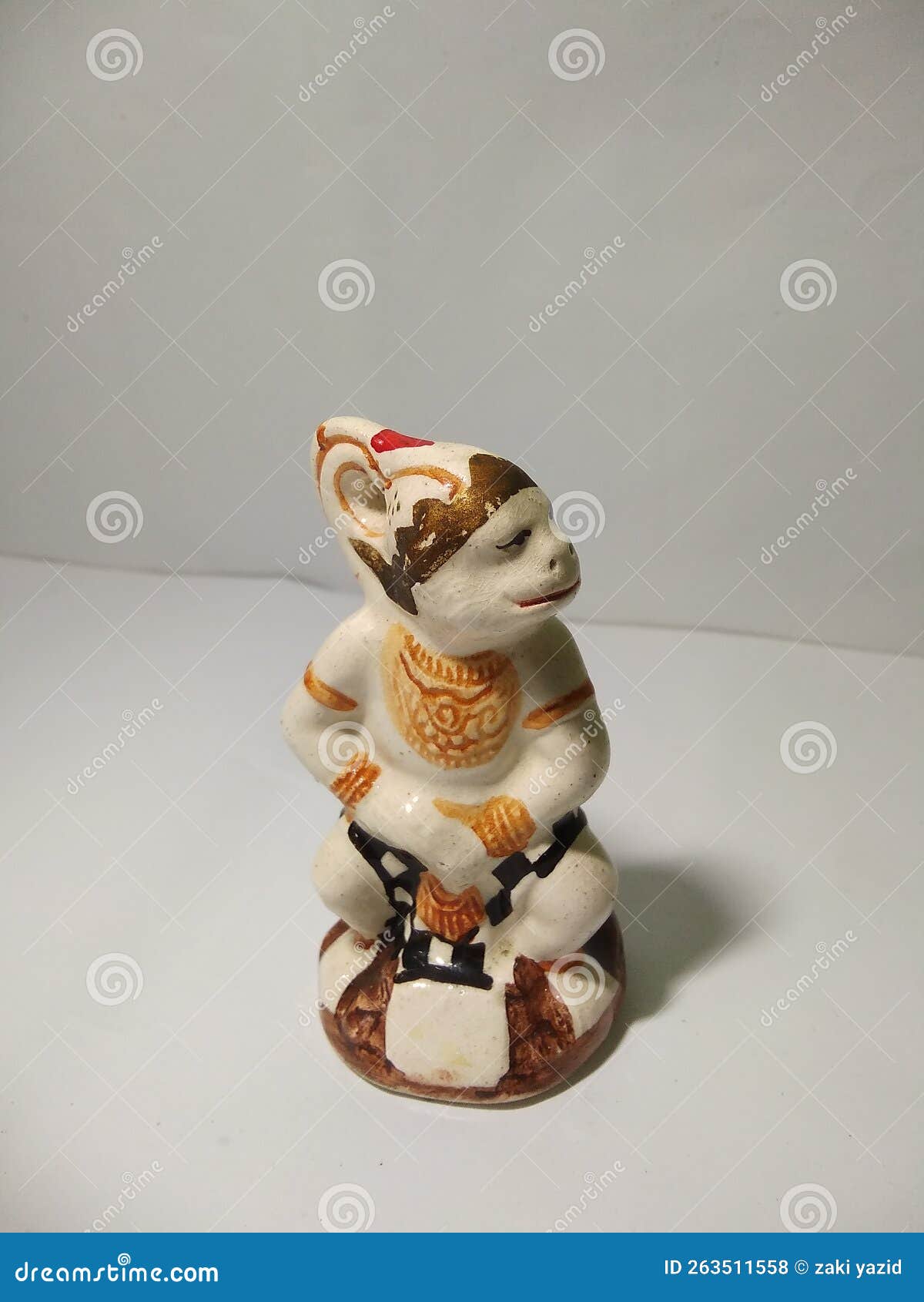 Javanese statue ANOMAN stock photo. Image of dessert - 263511558
