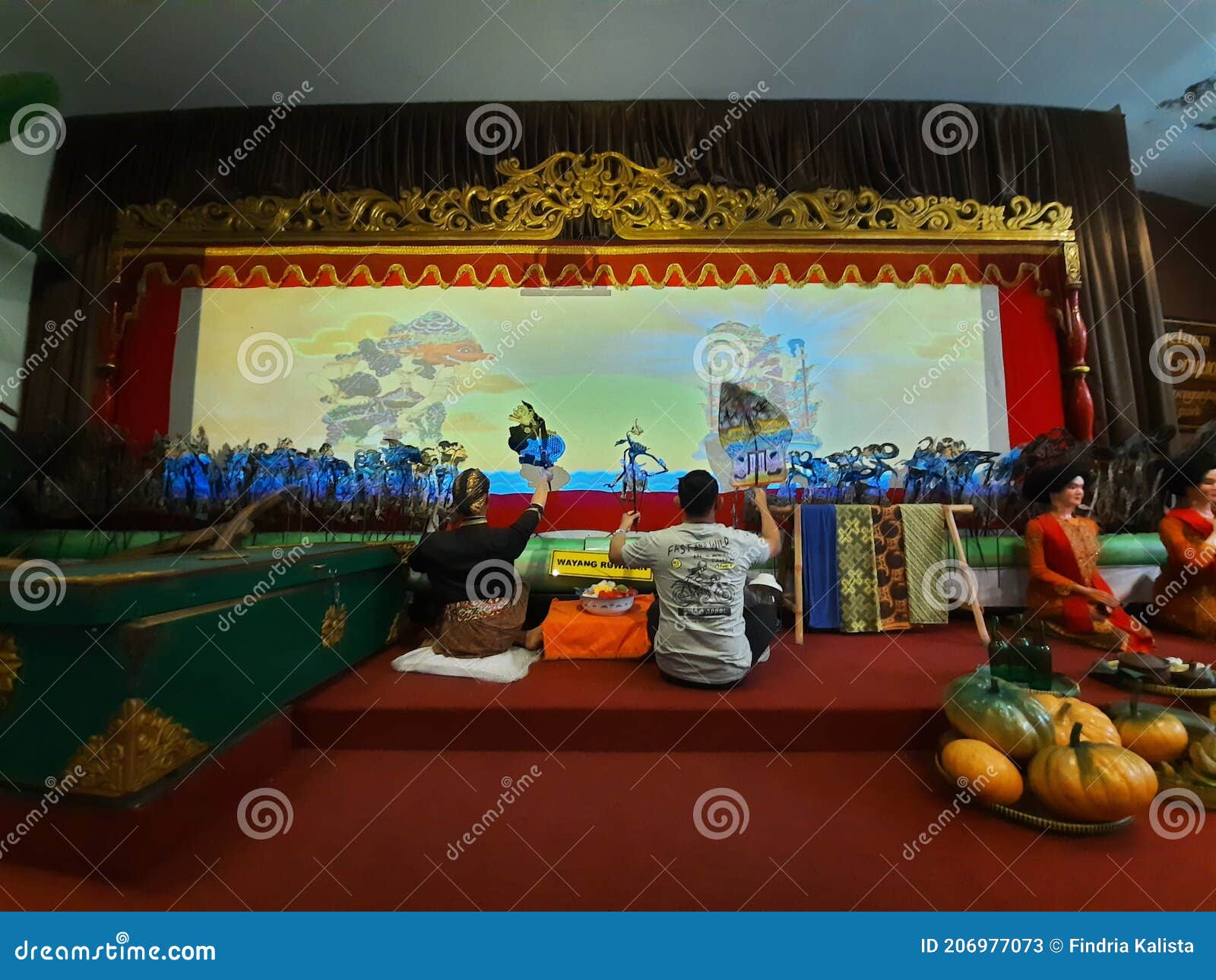 Javanese Tradition, Wayang Kulit Performs Editorial Stock Photo - Image ...