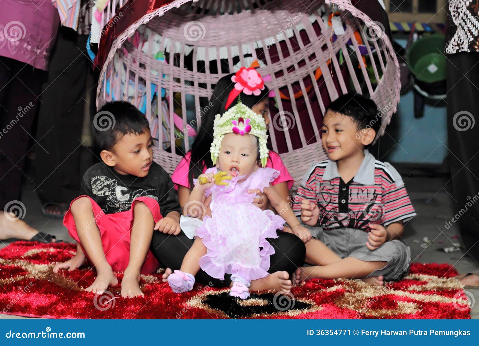 Javanese Traditional Celebration Editorial Photo - Image of young, girl ...