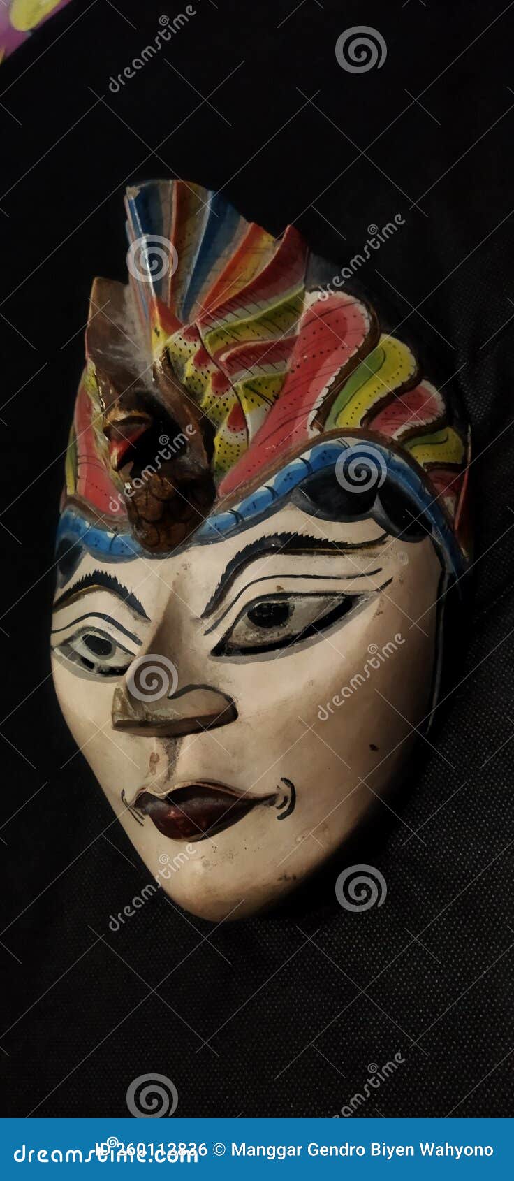 Javanese Traditional Old Mask Stock Photo - Image of mythology ...