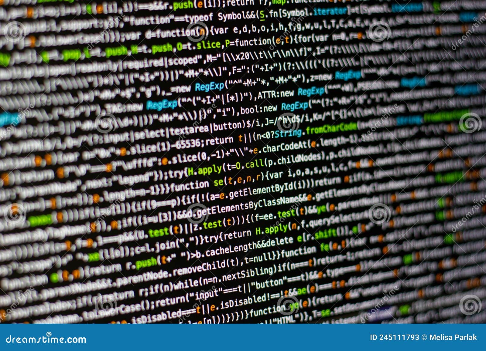 Code background stock image. Image of byte, core, blur - 245111793