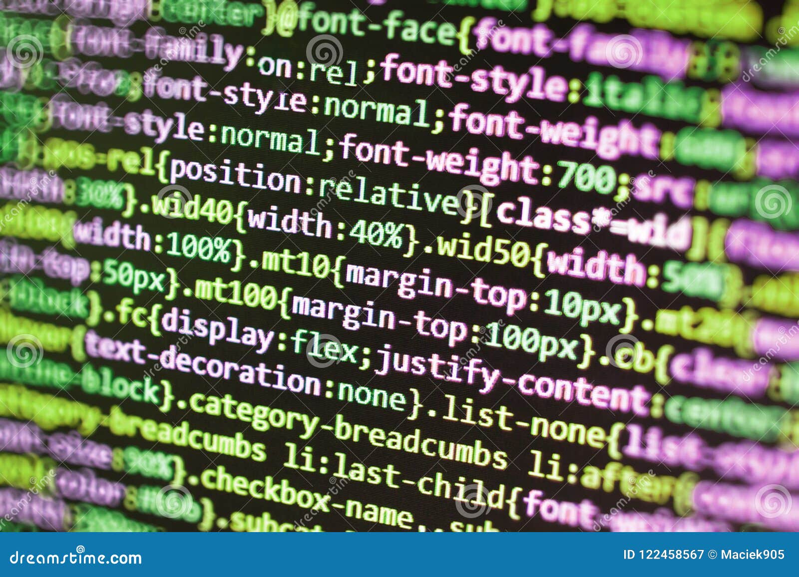 Javascript Code in Bracket Software. Stock Image - Image of dark ... Javascript Code in Bracket Software. Stock Image - Image of dark ...