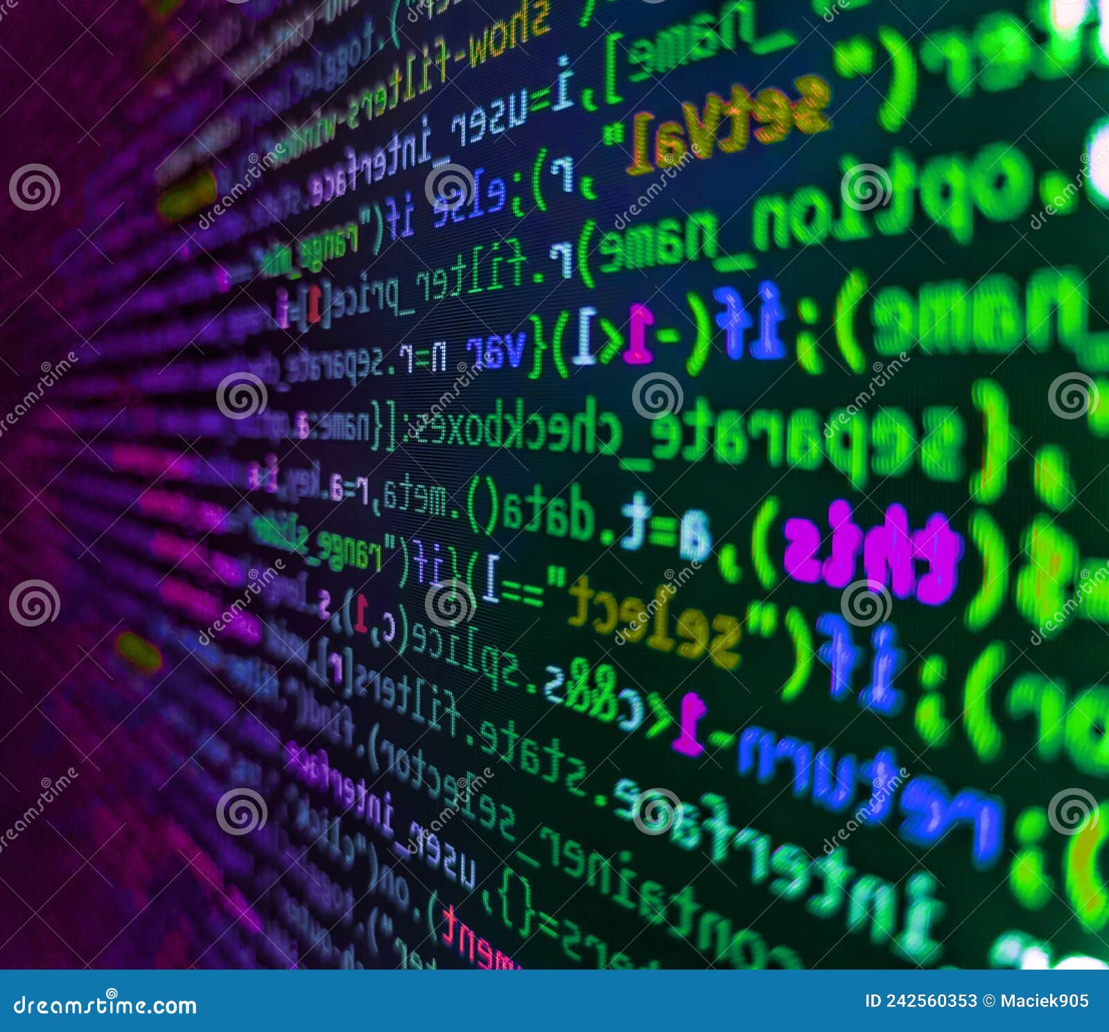 Javascript Code In Bracket Software Python Programming Developer Code Binary Code Digital