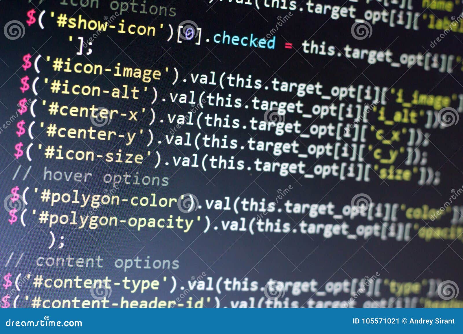 Javascript Code Computer Programming Source Code Abstract Screen Of Web Developer Digital