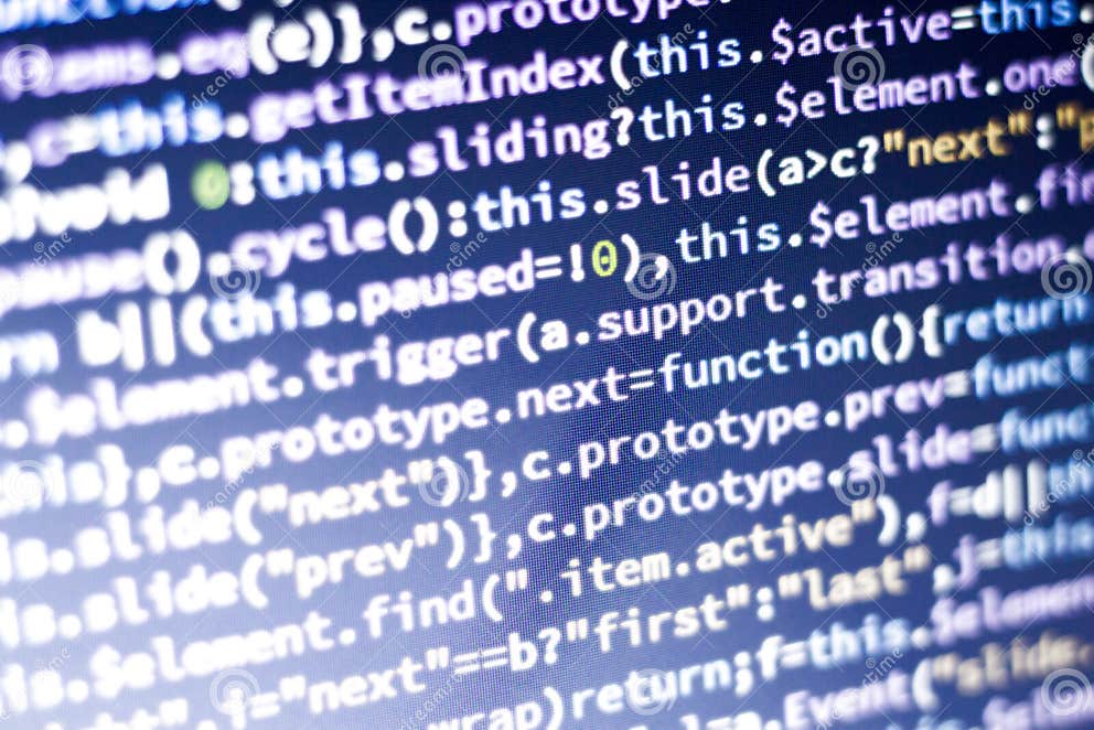 Javascript Code Computer Programming Source Code Abstract Screen Of 3256