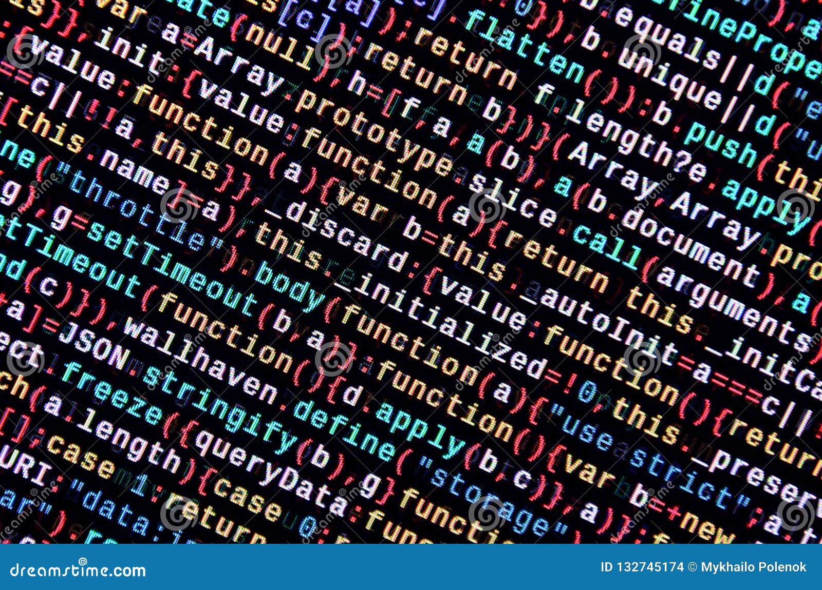 JavaScript Code in Text Editor. Coding Cyberspace Concept. Screen of ... JavaScript Code in Text Editor. Coding Cyberspace Concept. Screen of ...