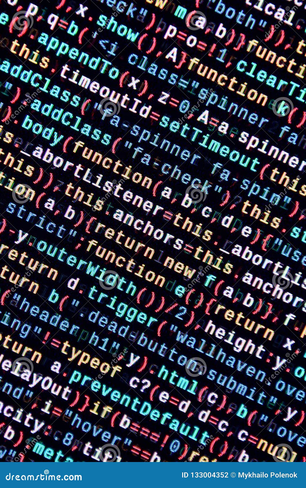 JavaScript Code in Text Editor. Coding Cyberspace Concept. Screen of ... JavaScript Code in Text Editor. Coding Cyberspace Concept. Screen of ...