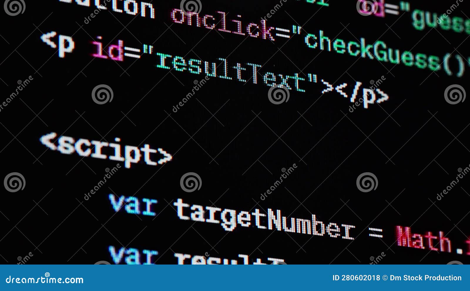 JavaScript Code Written by Chatgpt. Editorial Stock Footage - Video of light, software: 280602018