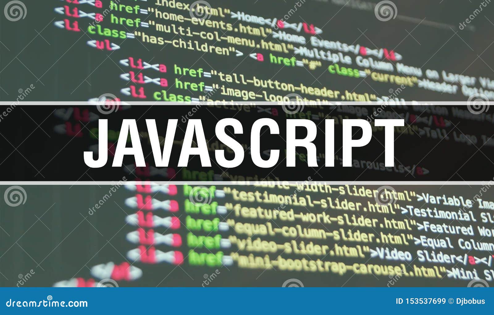 Javascript Concept Illustration Using Code For Developing Programs And App Javascript Website