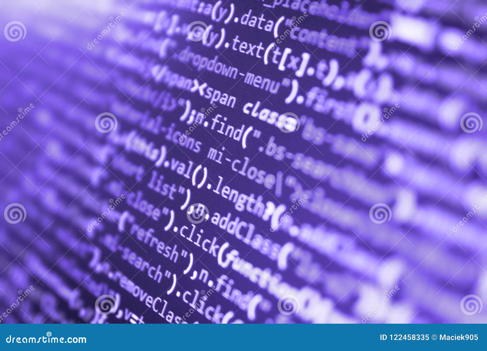 Javascript Functions Variables Objects Programmer Working On Computer Screen Programming