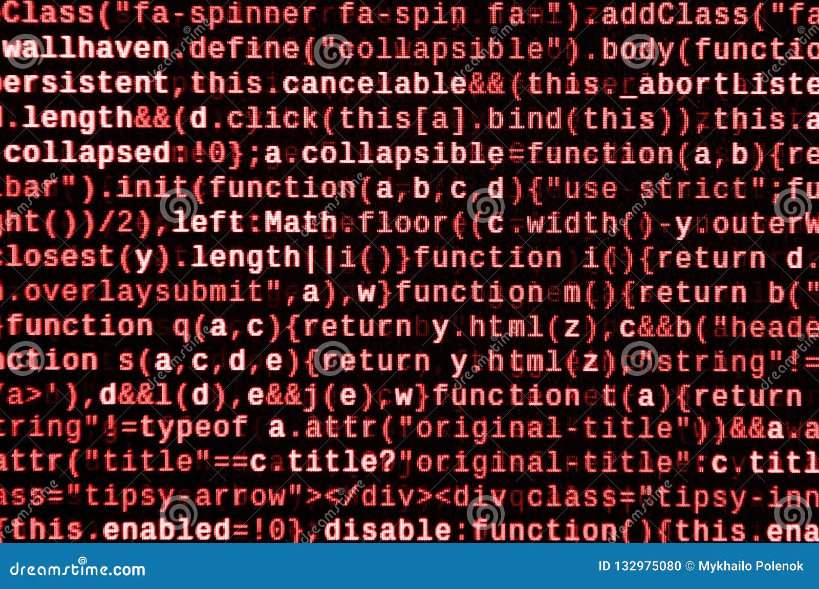 Javascript Functions Variables Objects Monitor Closeup Of Function