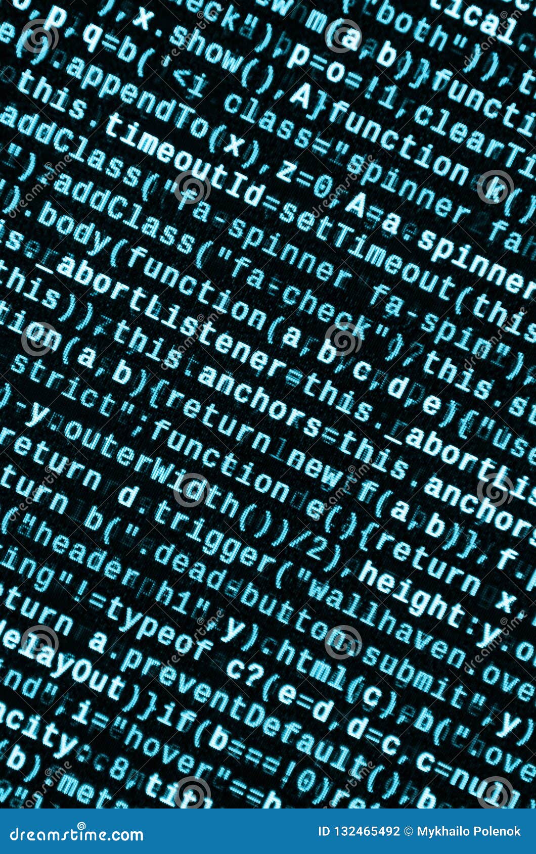 Javascript Functions Variables Objects Monitor Closeup Of Function