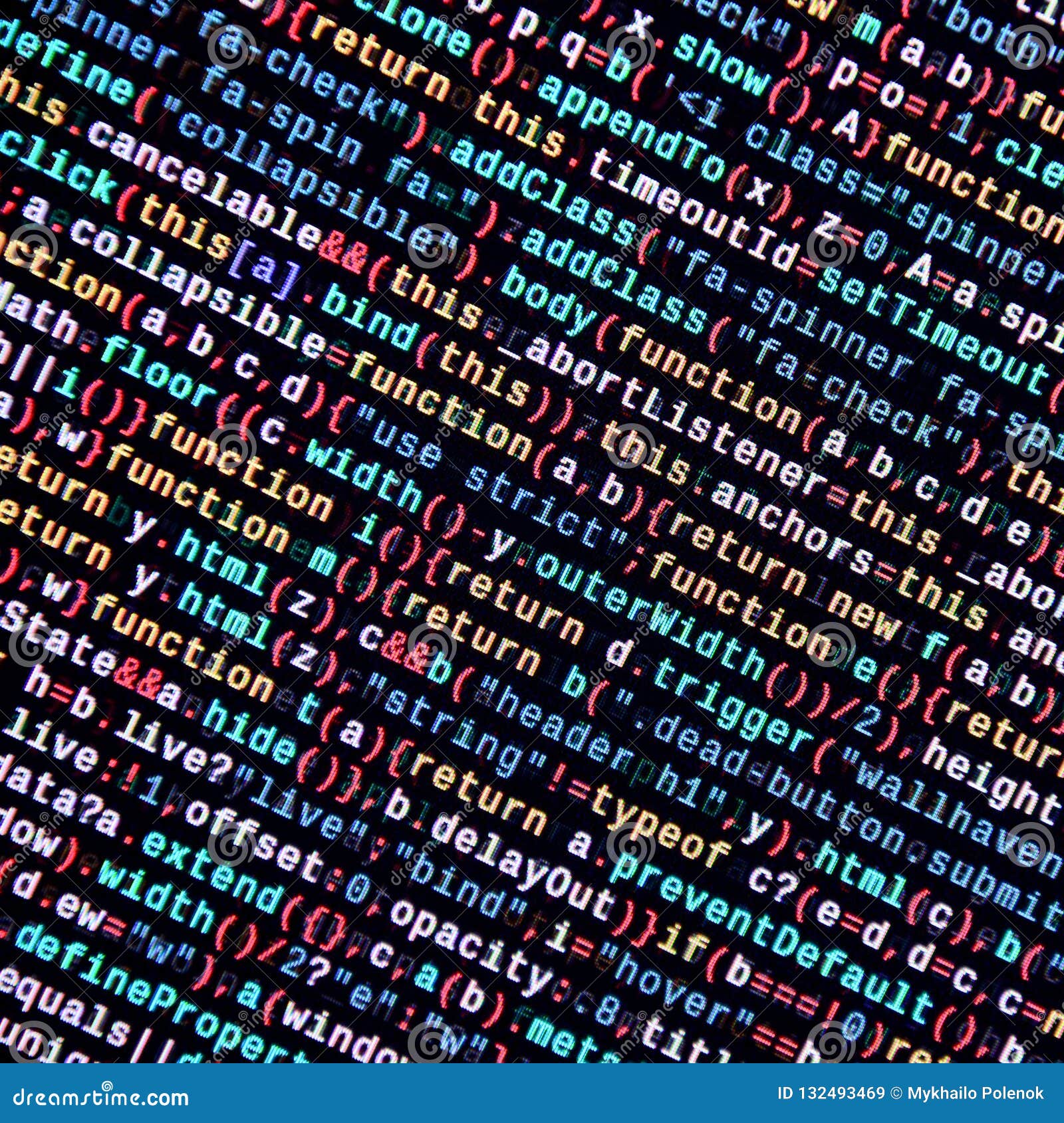 Javascript Functions Variables Objects Monitor Closeup Of Function