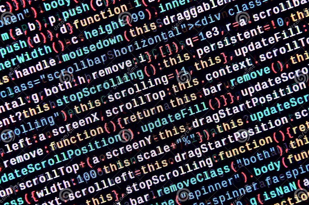 Javascript Functions Variables Objects Monitor Closeup Of Function 7940