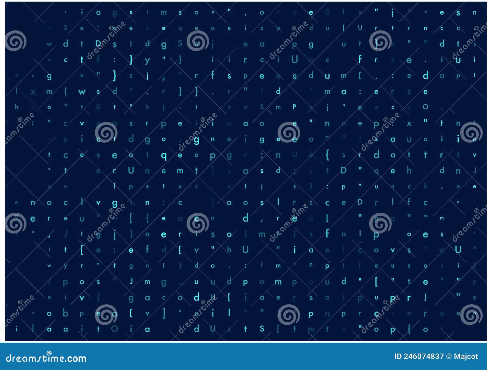 Javascript Programming Code Stock Vector - Illustration of graphic ...