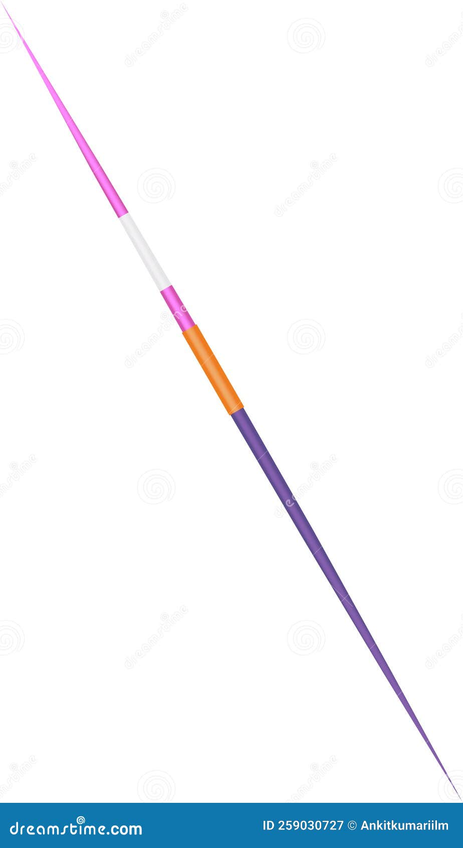 Isolated Javelin Vector Illustration Graphic Stock Illustration ...