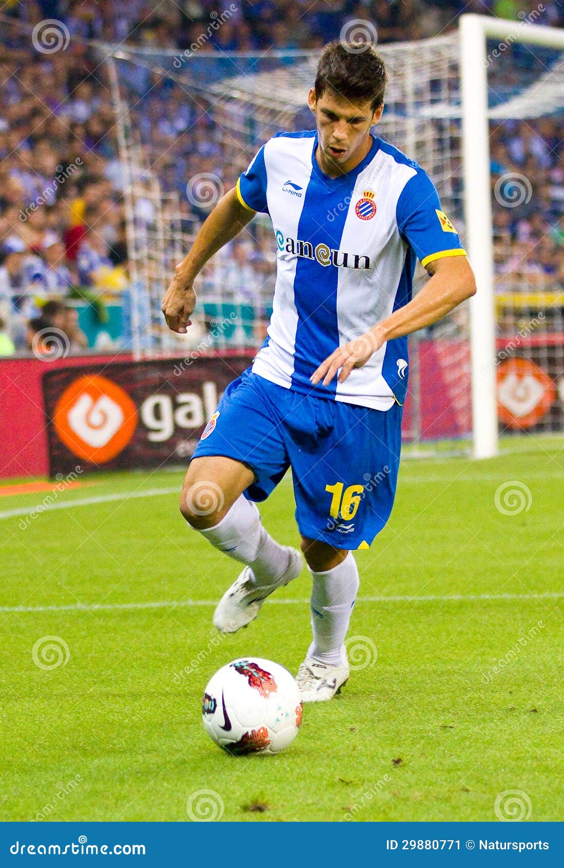 Javi Lopez photo éditorial. Image du club, footballeur - 29880771