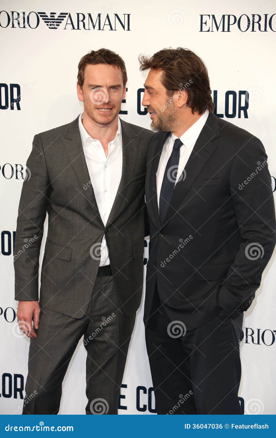 Javier Bard, Michael Fassbender Zdjęcie Editorial - Obraz złożonej z ...