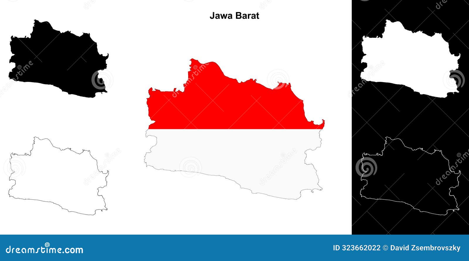 Jawa Barat outline map stock vector. Illustration of template - 323662022 Jawa Barat outline map stock vector. Illustration of template - 323662022
