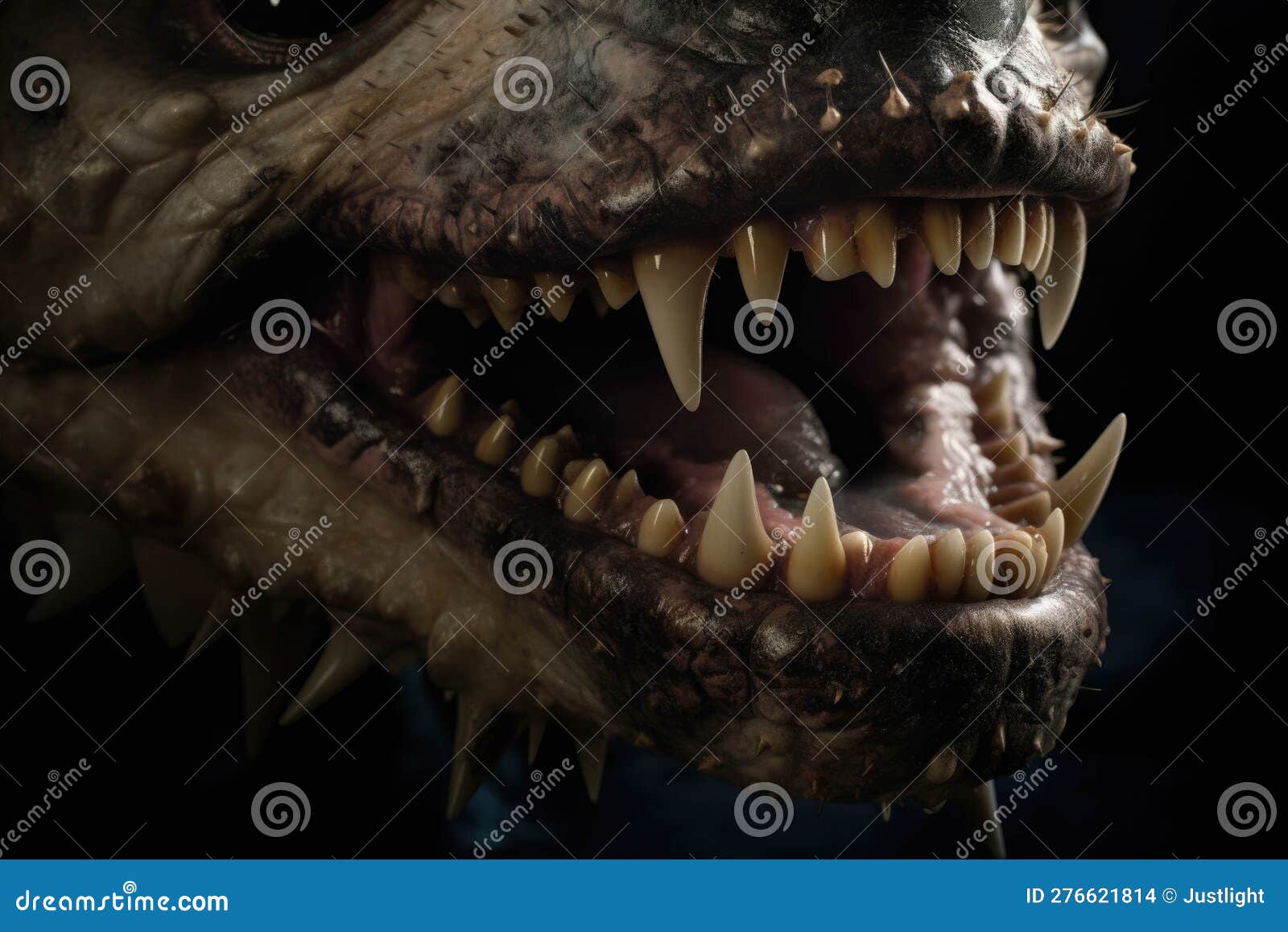 A Jawful Of Sae Teeth And A Powerful Bite Meant To Chew Everything. AI ...