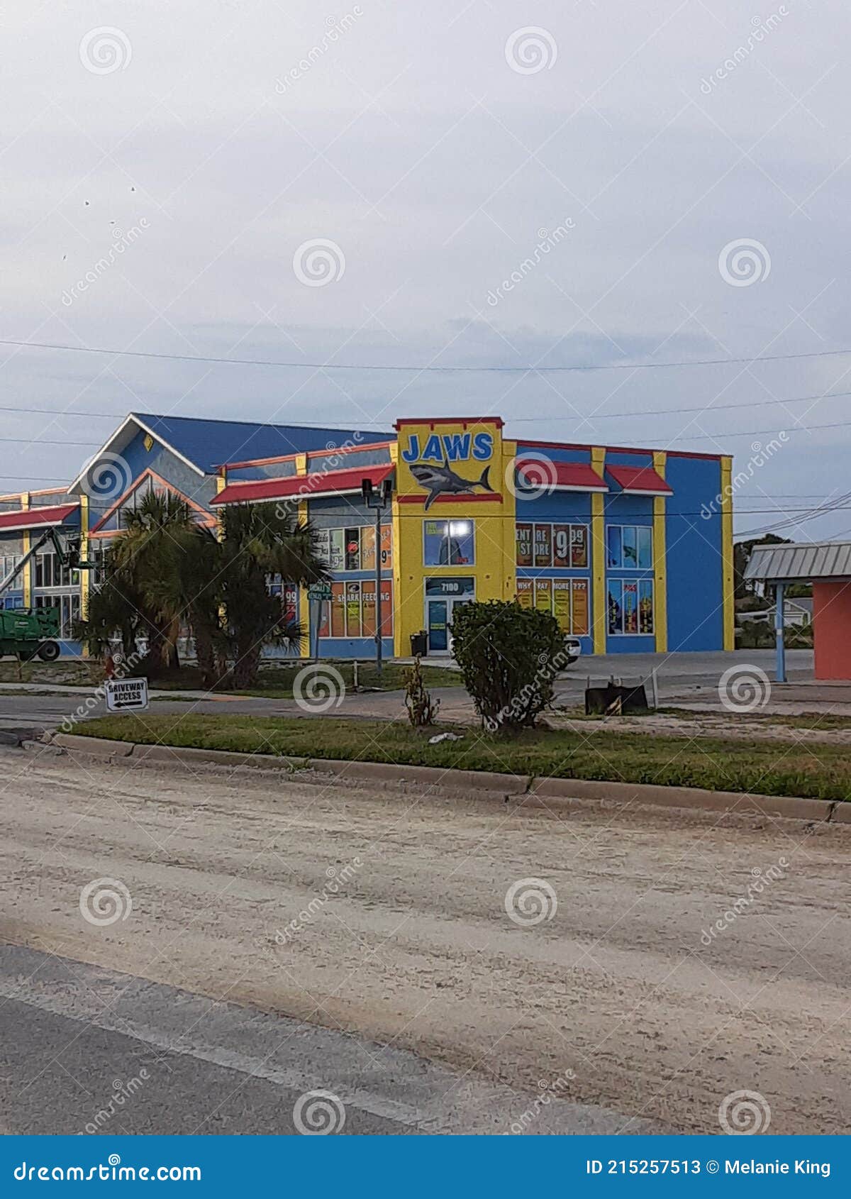 Jaws Store in Florida Panama Daytime Editorial Stock Photo - Image of ...