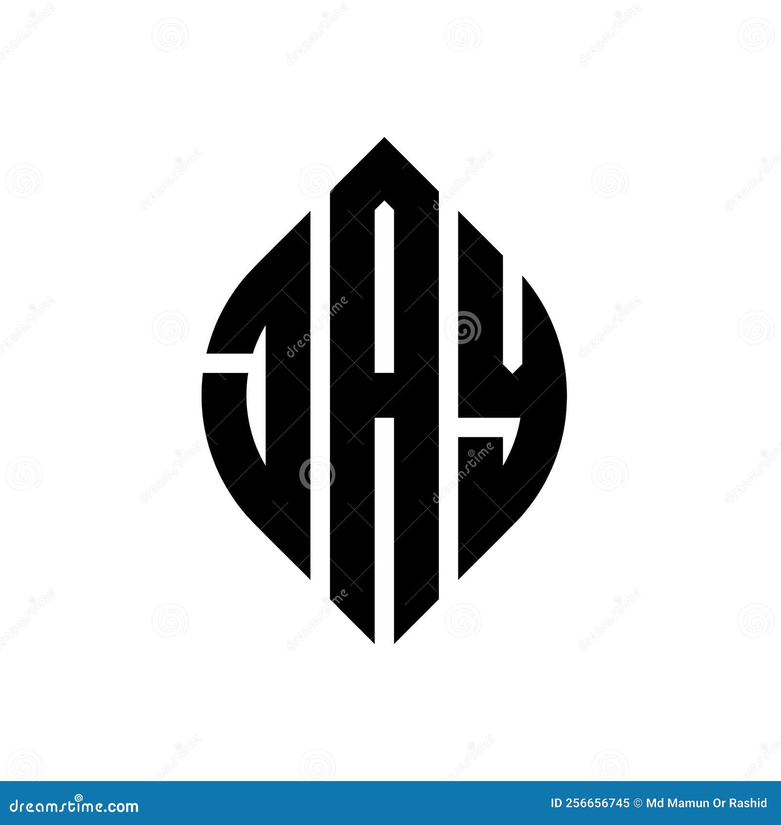JAY Circle Letter Logo Design with Circle and Ellipse Shape. JAY ...