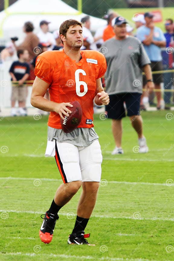 Jay cutler, chicago bears editorial stock photo. Image of team - 15494073