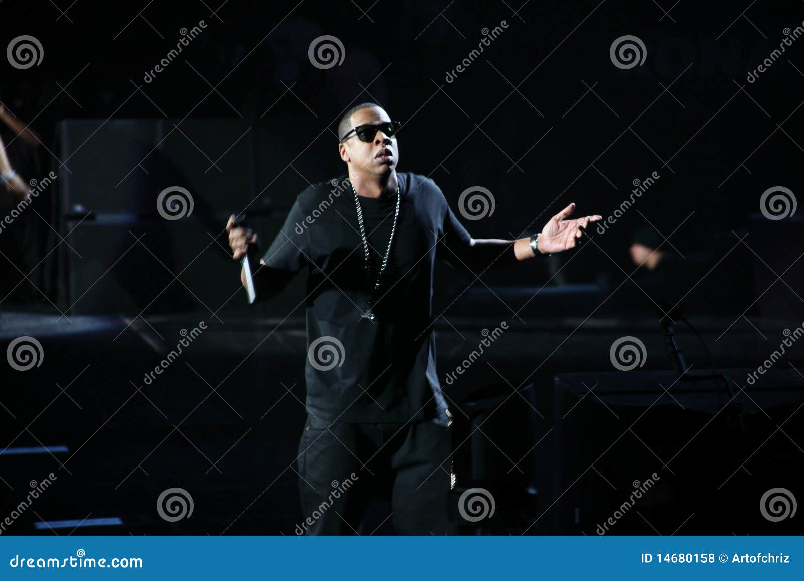 Jay-z de concert photo stock éditorial. Image du célébrité - 14680158