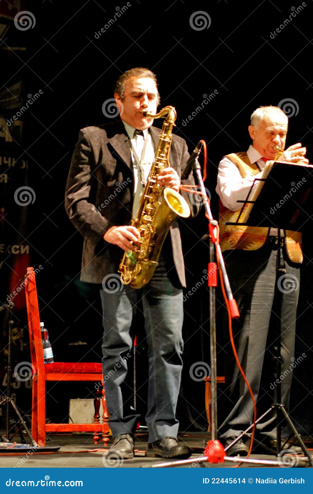 Jazz Concert editorial stock image. Image of saxophonist - 22445614
