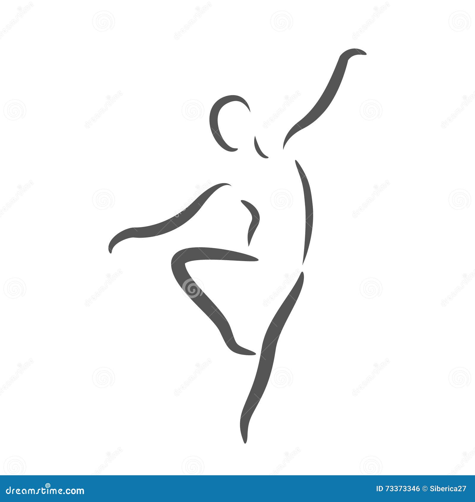 Jazz dance performance stock illustration. Illustration of dance - 73373346
