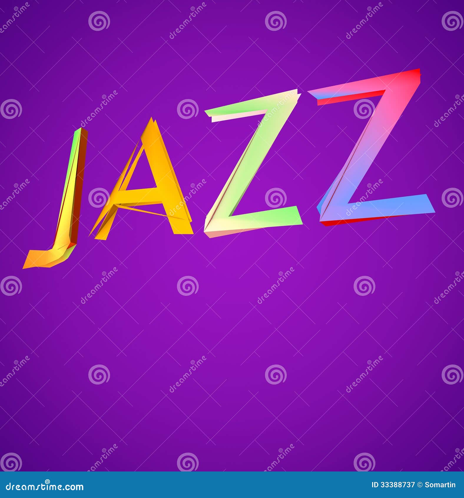 Jazz Design illustrazione di stock. Illustrazione di manifesto - 33388737