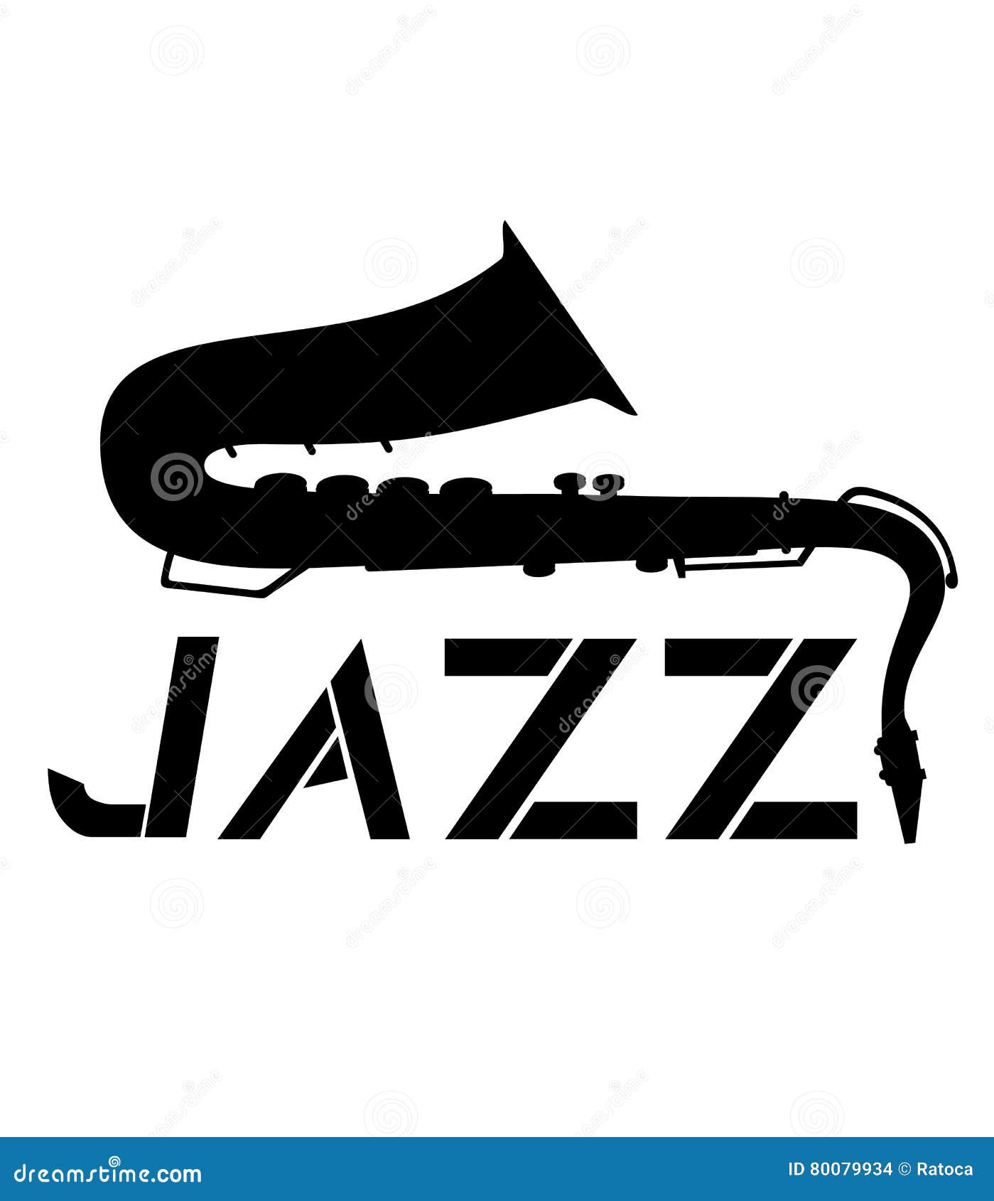 Jazz icon stock vector. Illustration of concert, silhouette - 80079934