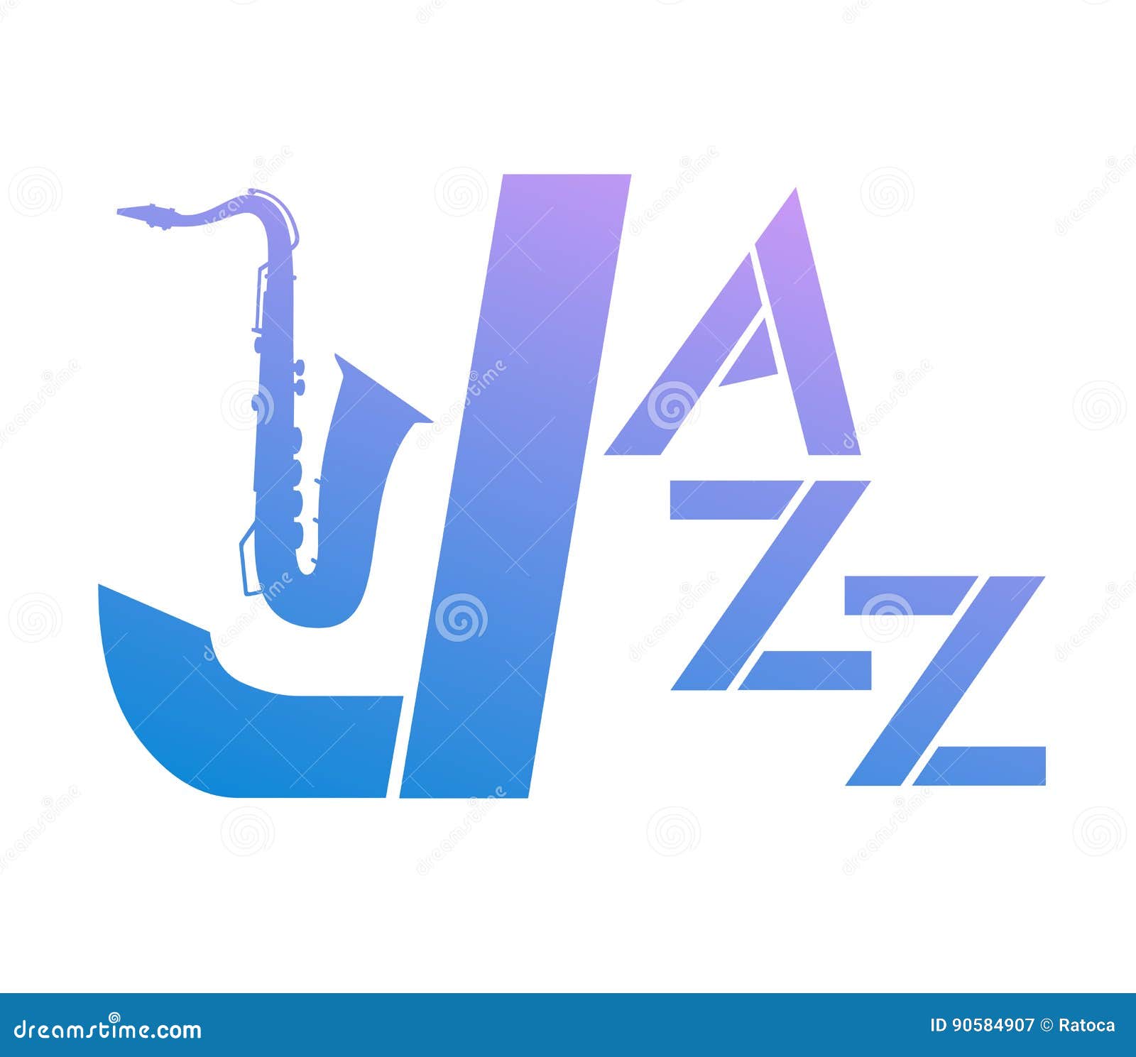 Jazz icon stock vector. Illustration of design, saxophone - 90584907