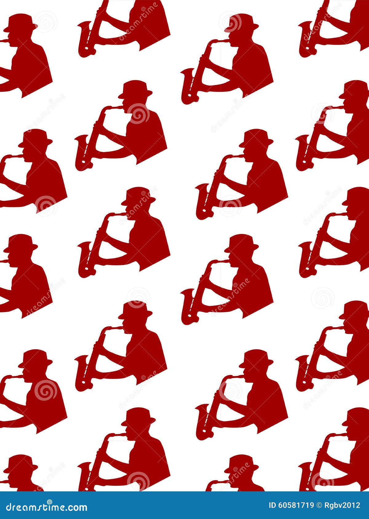 Jazz pattern stock vector. Illustration of jazz, moment - 60581719