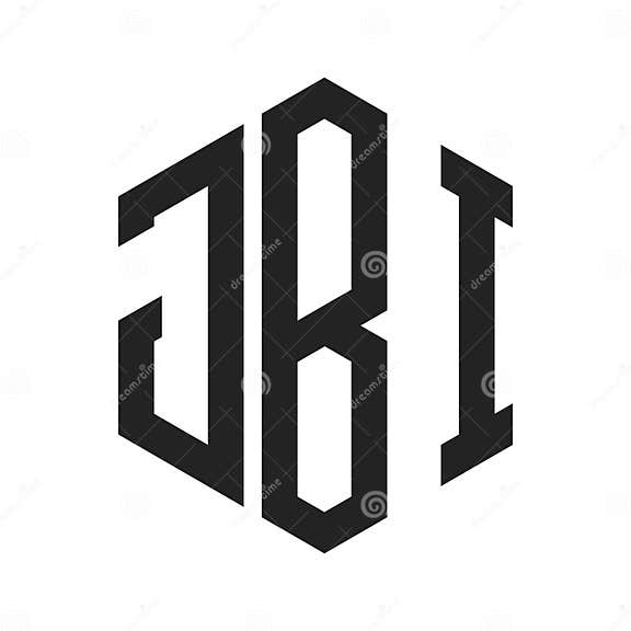 JBI Logo Design. Initial Letter JBI Monogram Logo Using Hexagon Shape ...