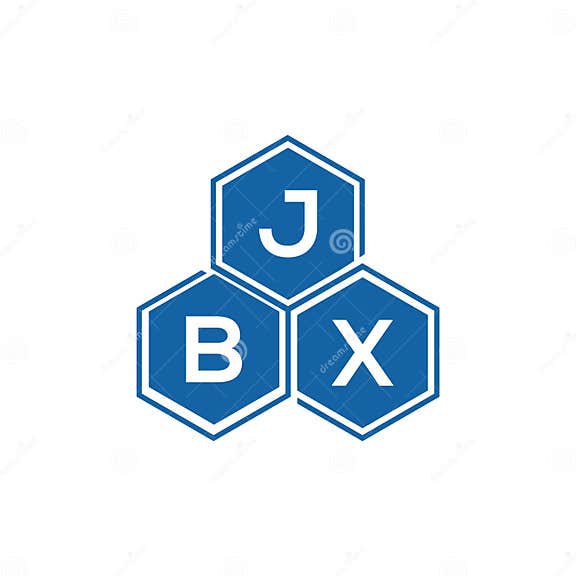 JBX Letter Logo Design on White Background.JBX Creative Initials Letter ...