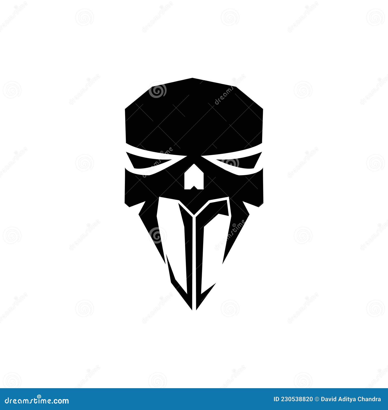 JC Initial Head Skull ESport Logo Stock Vector - Illustration of ...
