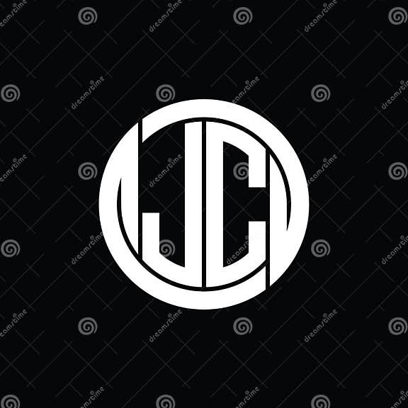 JC Logo Monogram Shield Inside Circle Shape Vector Images Design ...