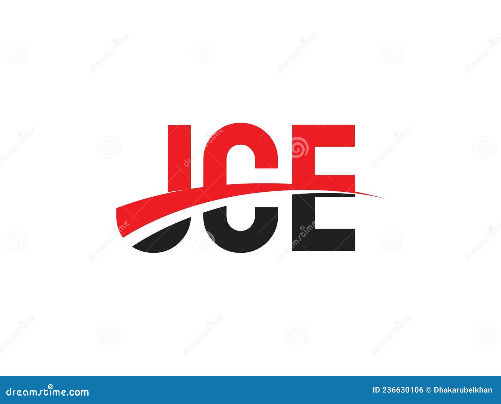 JCE Letter Initial Logo Design Vector Illustration Stock Vector ...
