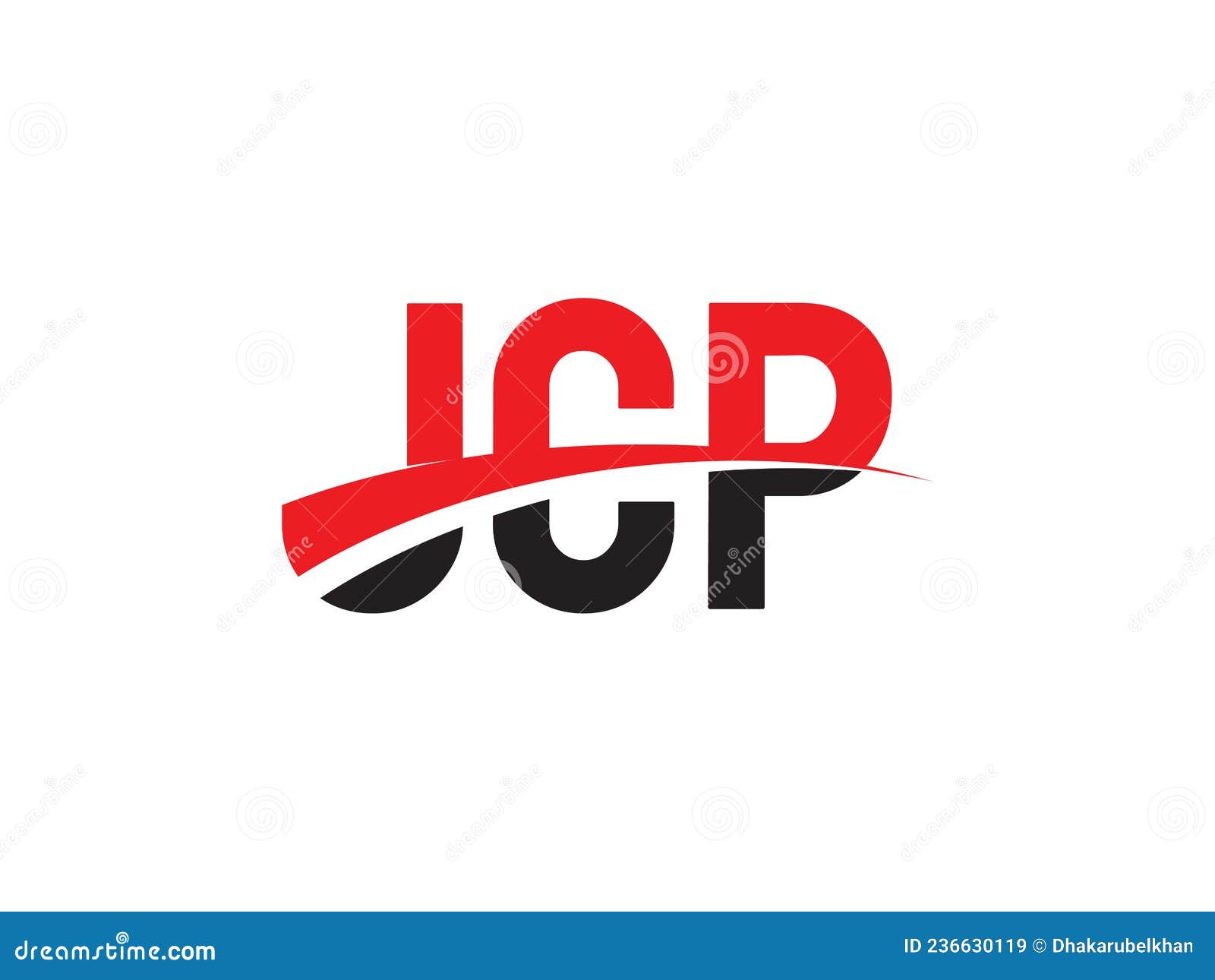 JCP Letter Initial Logo Design Vector Illustration Stock Vector ...