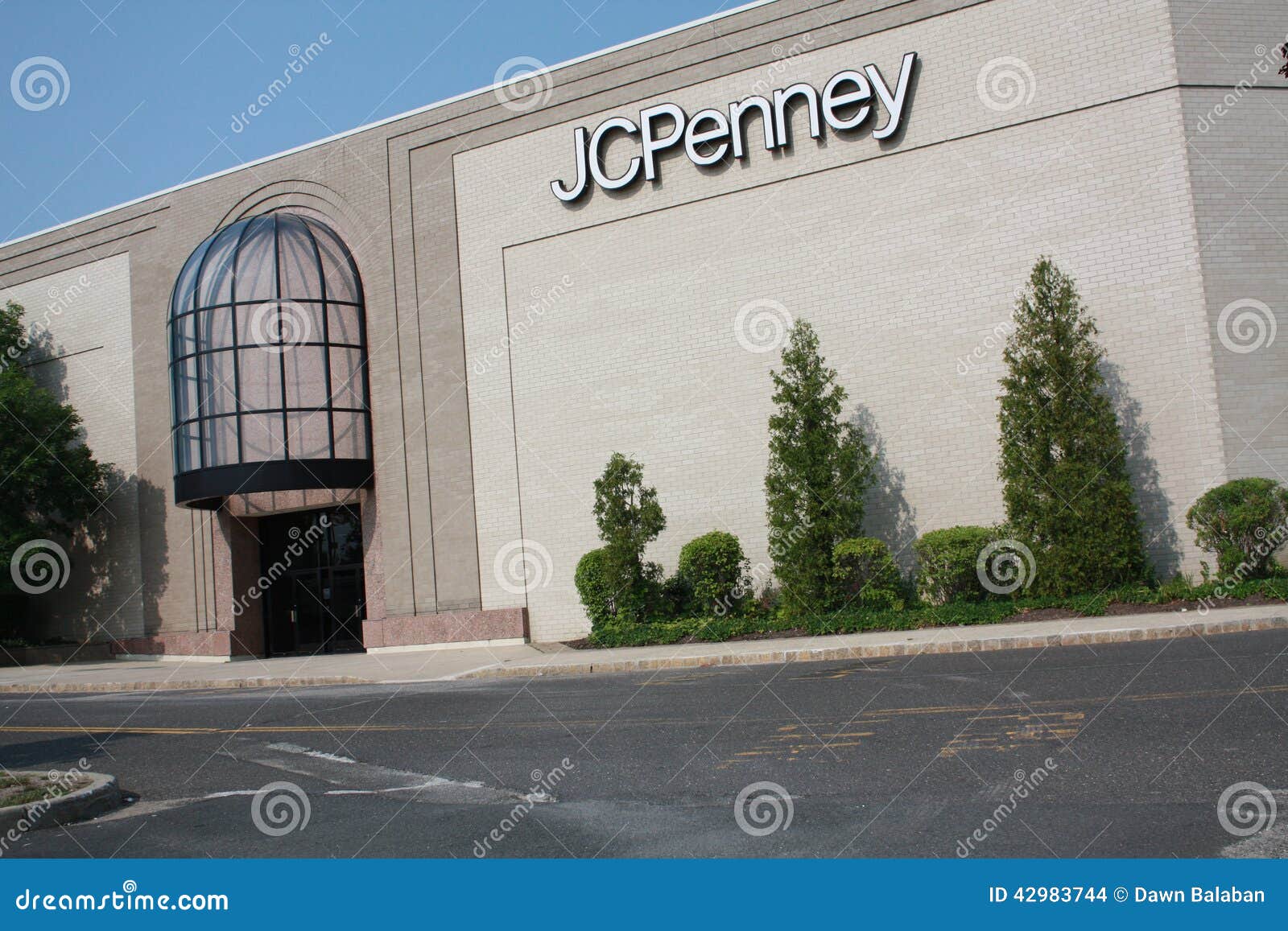 JCPenny front door editorial stock image. Image of jewlery - 42983744