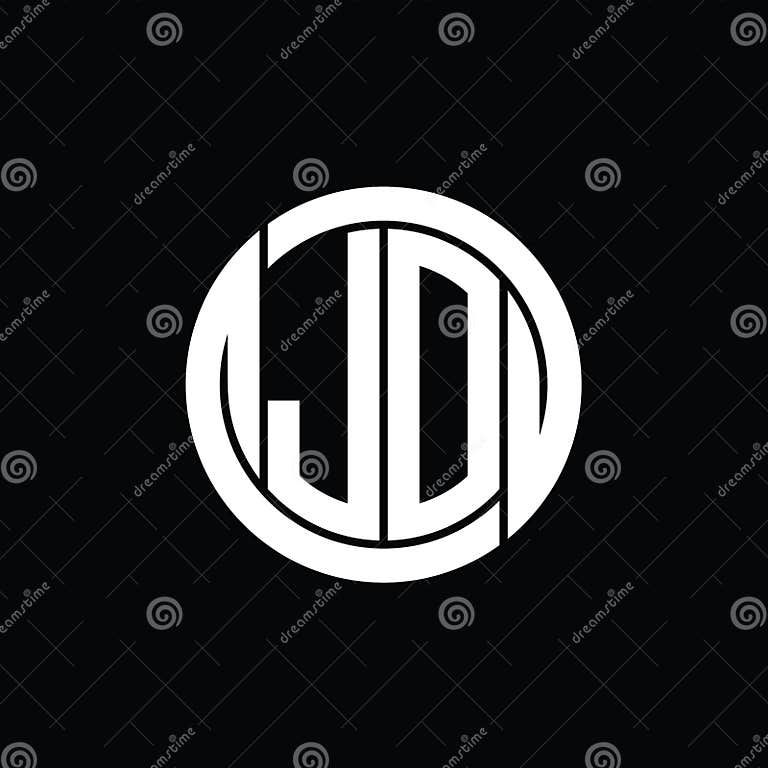 JD Logo Monogram Shield Inside Circle Shape Vector Images Design ...