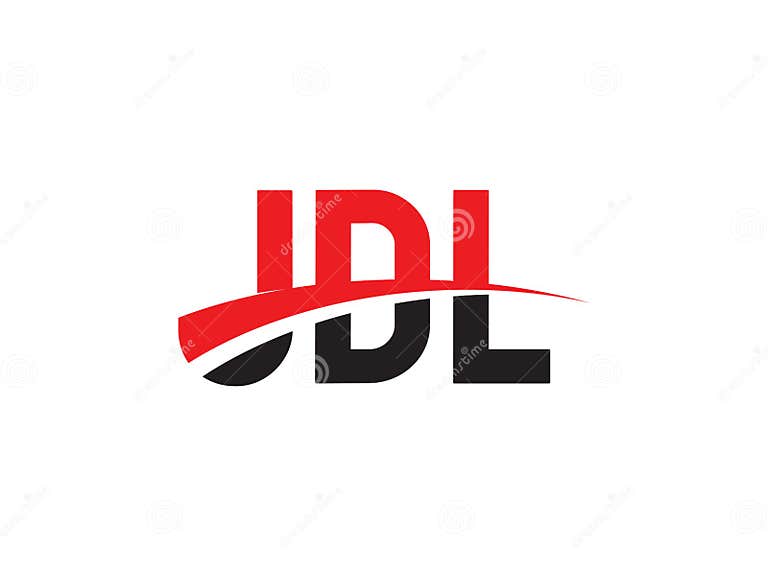 JDL Letter Initial Logo Design Vector Illustration Stock Vector ...