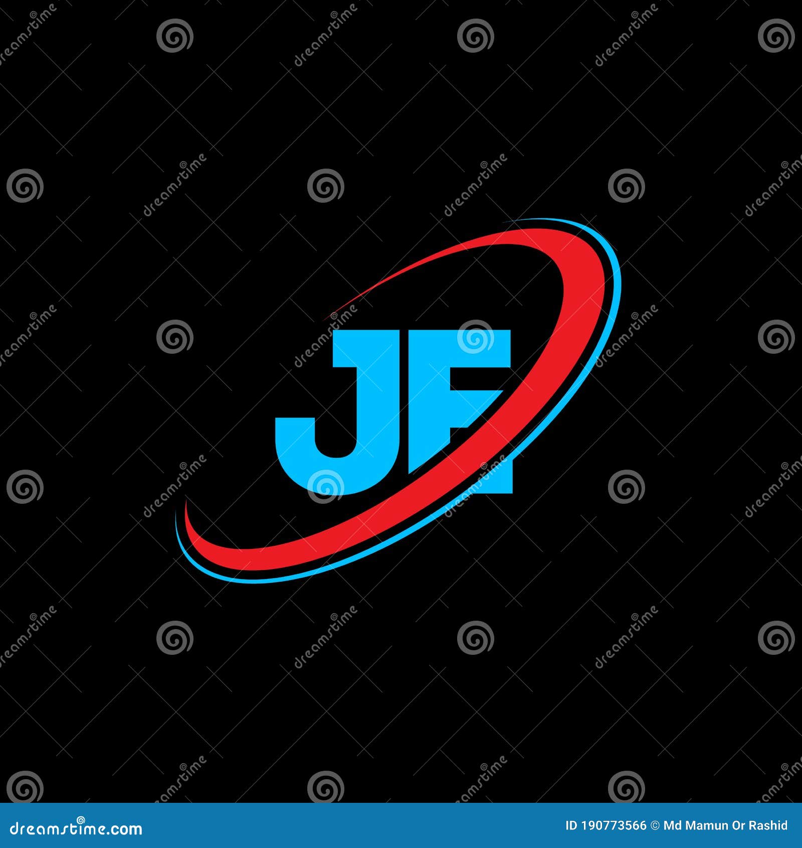 JE J E Letter Logo Design. Initial Letter JE Linked Circle Uppercase ...