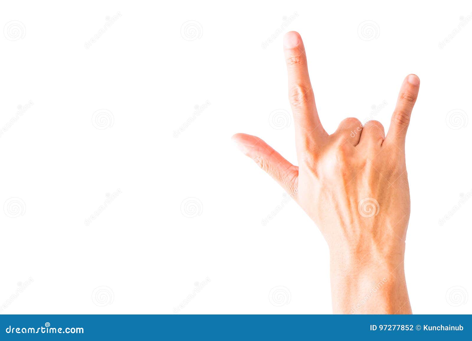 Je T'aime, Signe De Main De L'amour Photo stock - Image du doigt, main ...