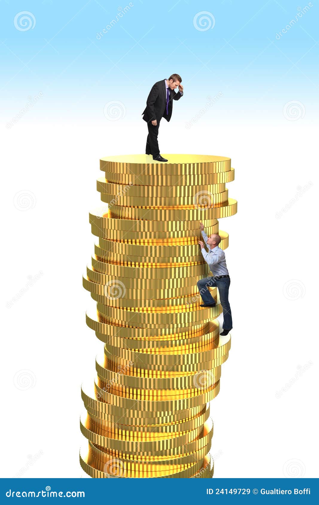 Je veux être riche illustration stock. Illustration du adulte - 24149729